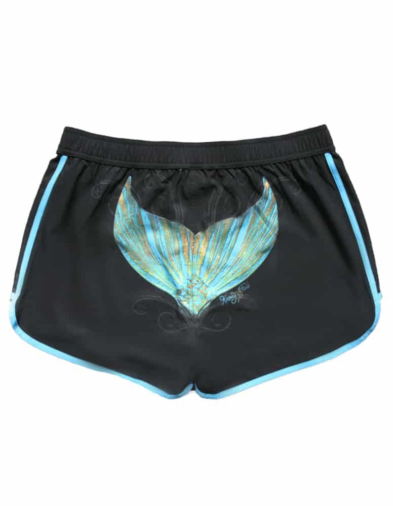 Women's Mermaid Tail Swim Shorts – KnottyTails